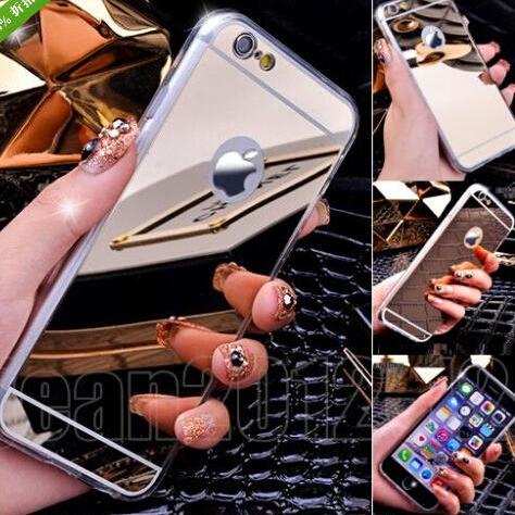 Special Fashion Make-up Mirror Soft Silicone Tpu Back Case Cover Skin ...